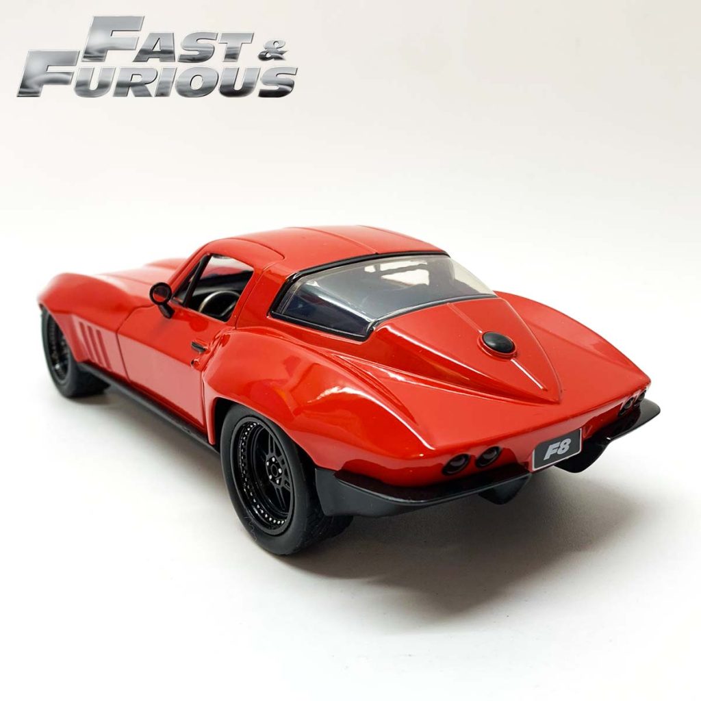 CHEVROLET LETTY'S CORVETTE COUPE' 1963 RED 1.24 - FAST & FURIOUS - JADA ...