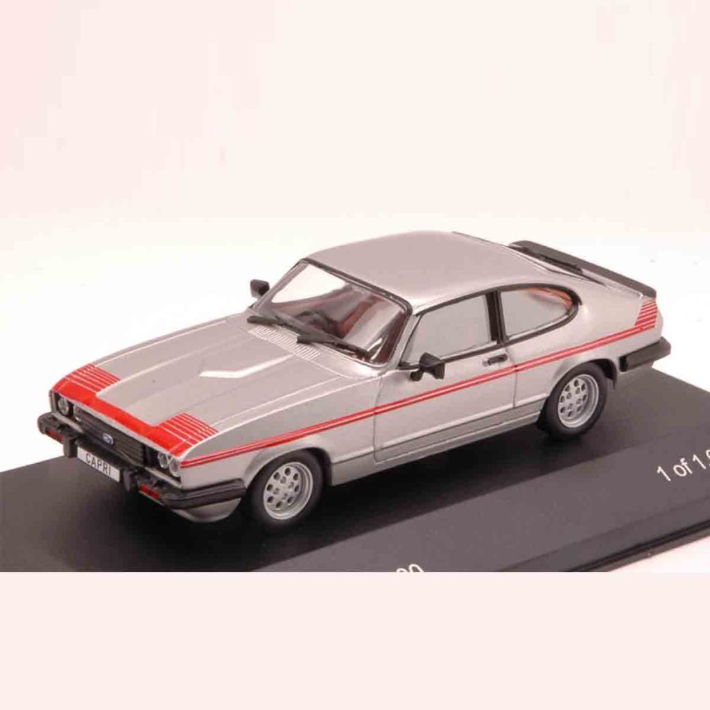 FORD CAPRI MK III GT4 1980 SILVER 1:43 - WHITEBOX cod.WB163 ...