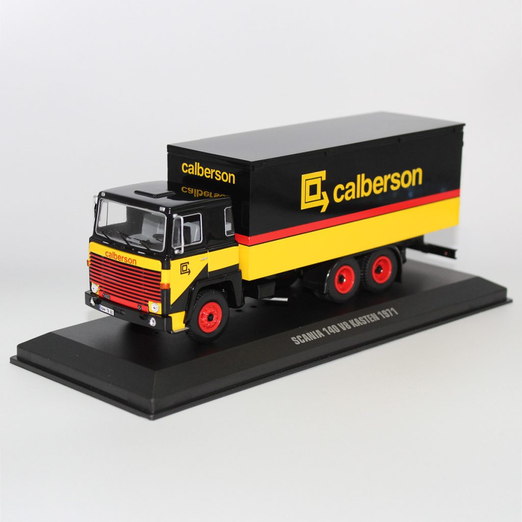 SCANIA 140 V8 KASTEN (1971) "CALBERSON" 1:43 - IXO MODELS ...