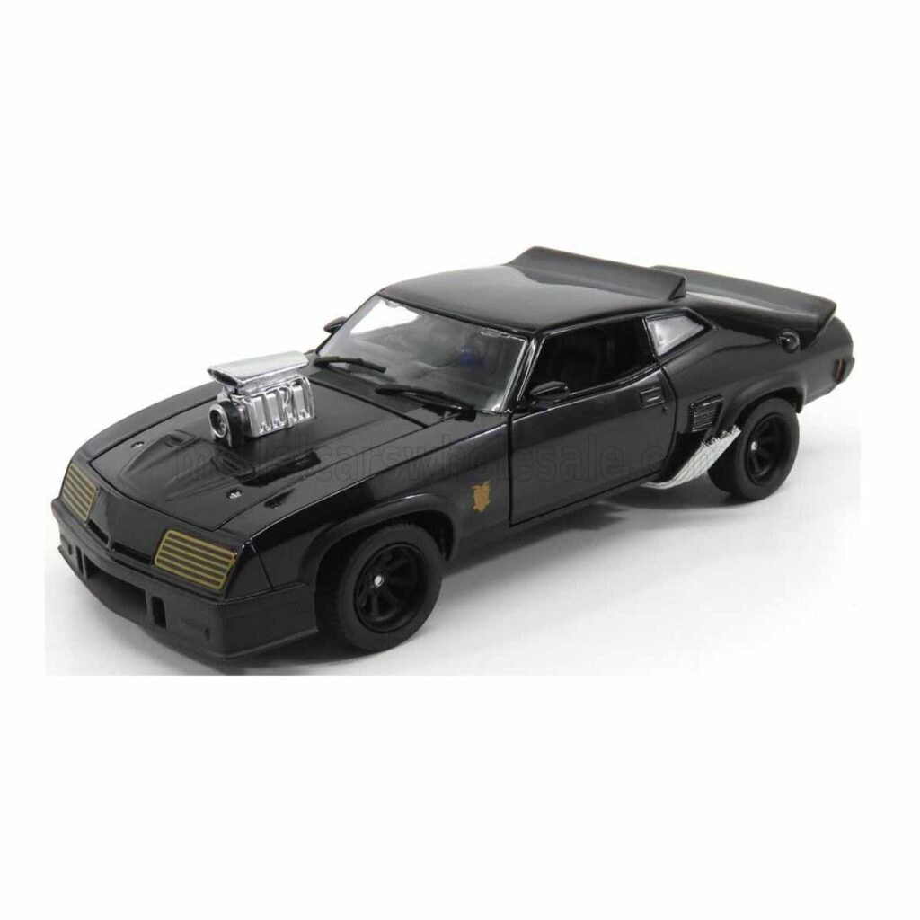 FORD FALCON XB V8 INTERCEPTOR 1972 MATT BLACK 1:24 - MADMAX MOVIE ...