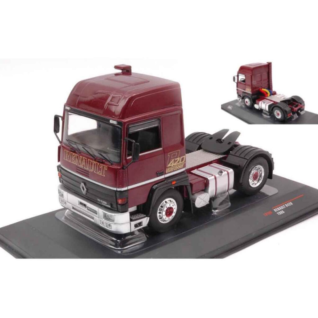 RENAULT R420 1986 RED 1:43 - IXO MODELS cod.TR106 - Maggiolinomodel.com