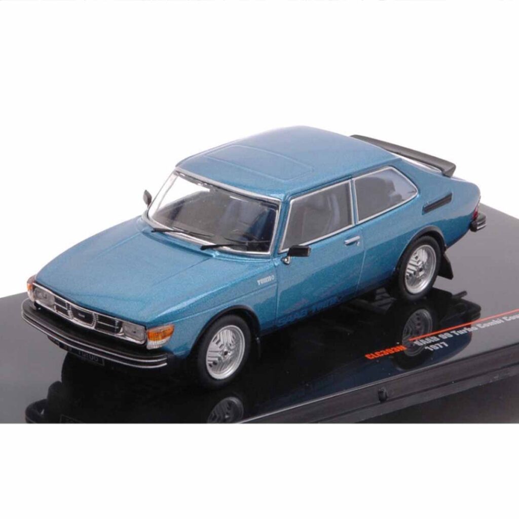 SAAB 99 TURBO 1977 Metallic Blue 1:43 - IXO MODEL cod.CLC393N ...