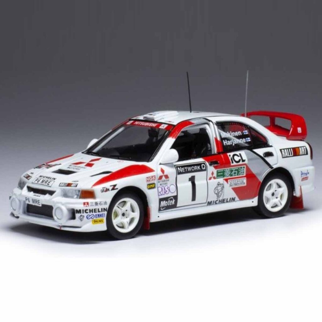 MITSUBISHI LANCER WRC N.2 RAC RALLY 1997 25th Ann.Makinen-Harjznne 1.43 ...