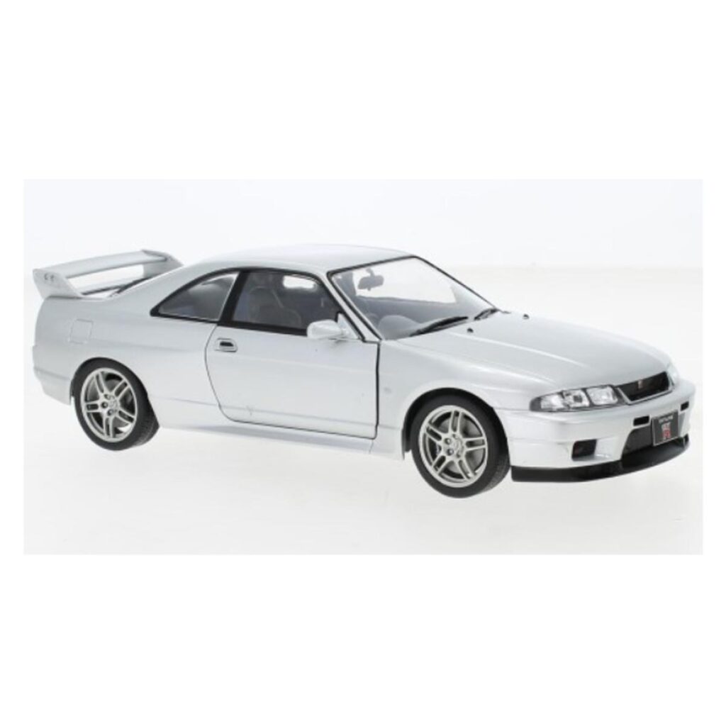 NISSAN SKYLINE GT-R (R33) RHD Silver 1:24 - WHITE BOX cod.WB124110-O ...