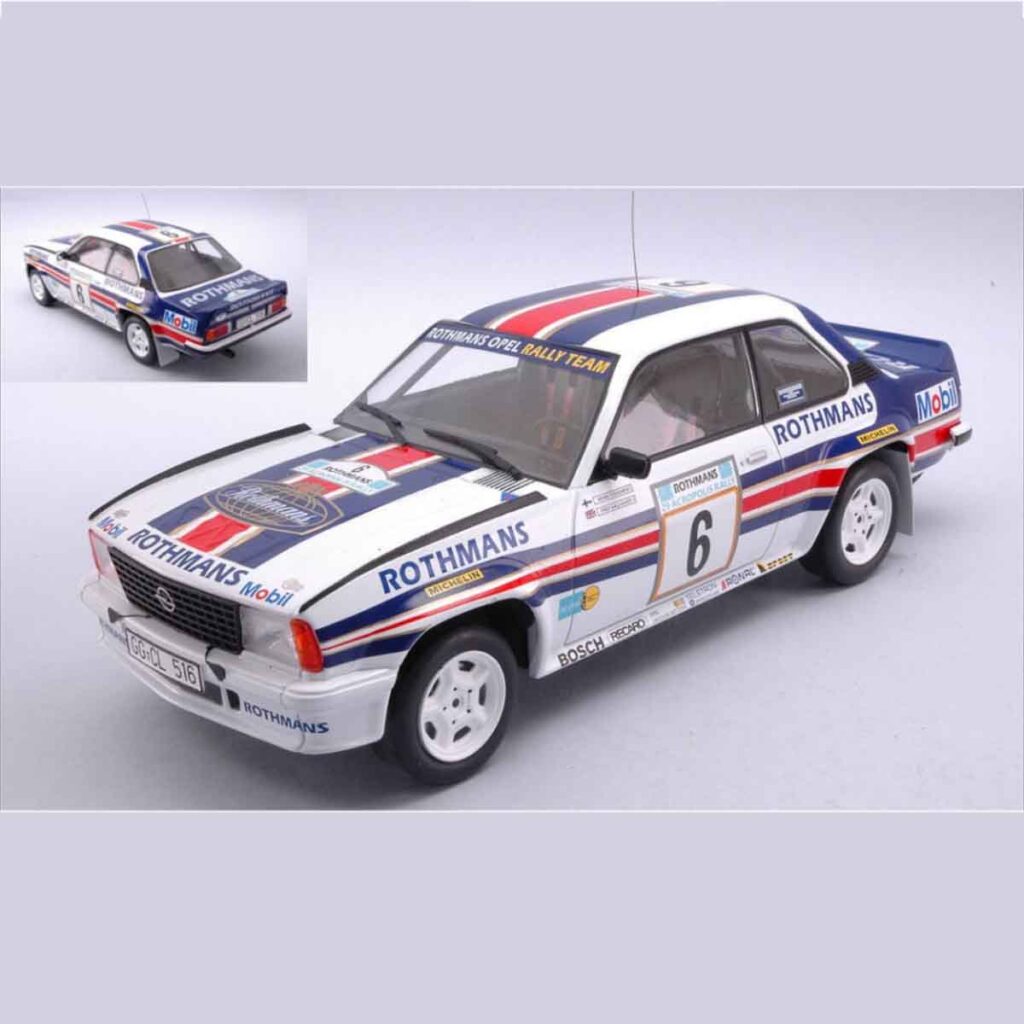 OPEL ASCONA B 400 N.6 Rally Acropolis 1982 Toivonen/Gallagher 1:18 - IXO MODELS cod.18RMC097B.20 ...