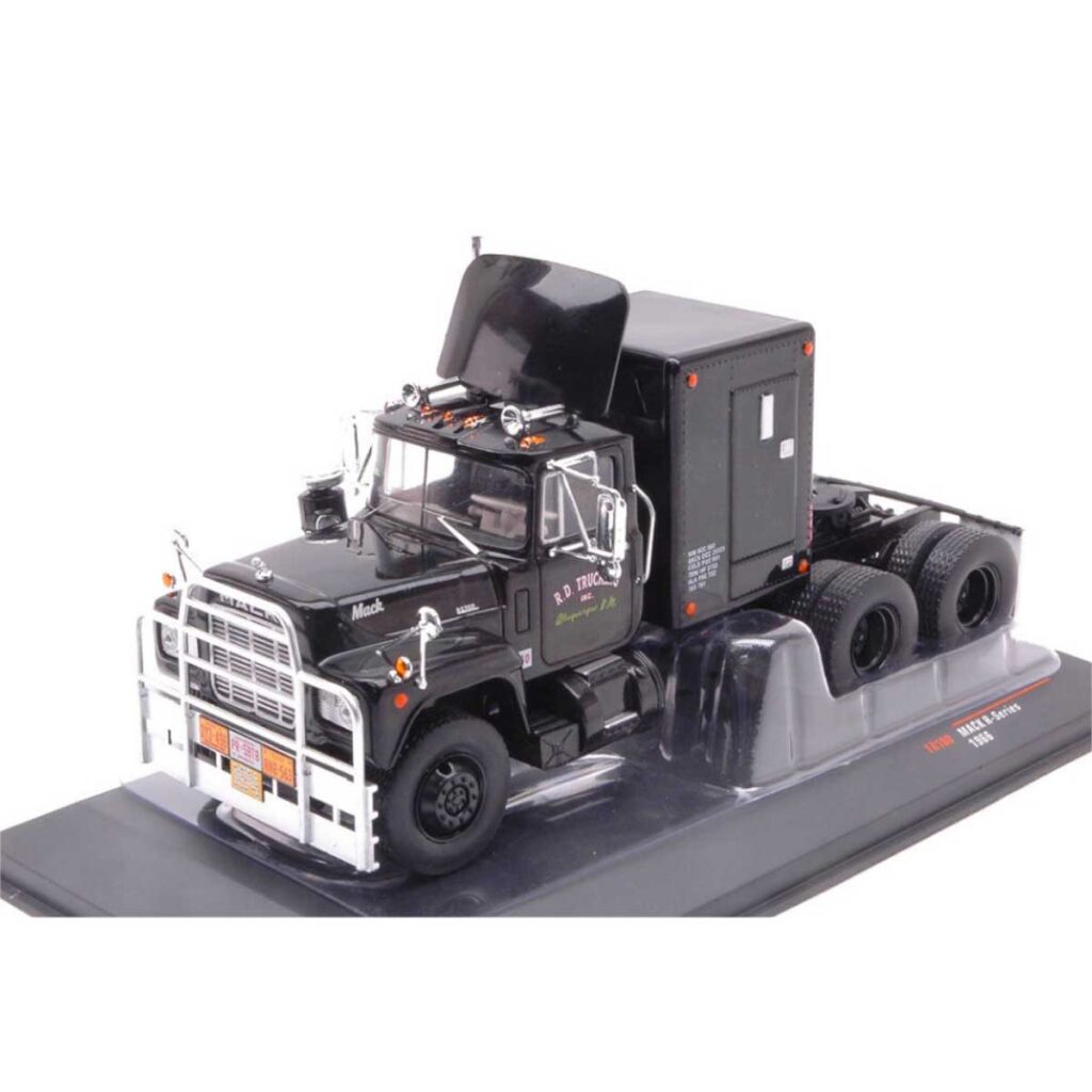 MACK R-SERIES 1966 Black W/Rear Cabine 1:43 - IXO MODELS cod.TR100 ...